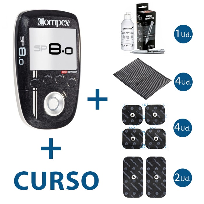 COMPEX SP 8.0 electrostimulator online course tracking coupon